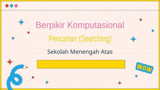 MODUL AJAR INFORMATIKA BERPIKIR KOMPUTASIONAL KELAS X SMK | PDF