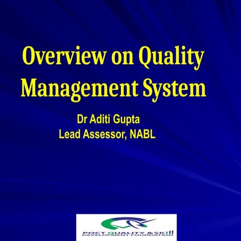 1. Day 1, Overview on Quality Management System.pptx