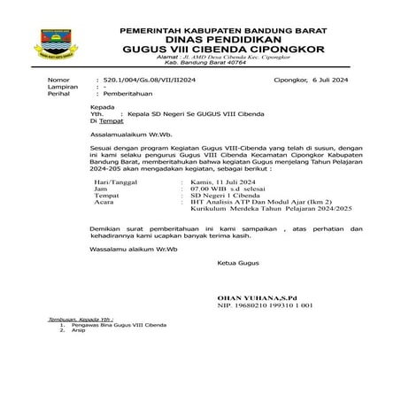 1. IHT ANALISIS ATP-GUGUS VIII CIBENDA.pdf | Free Download