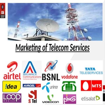 1.11 Marketing of telecom services.pptx busines | PPT
