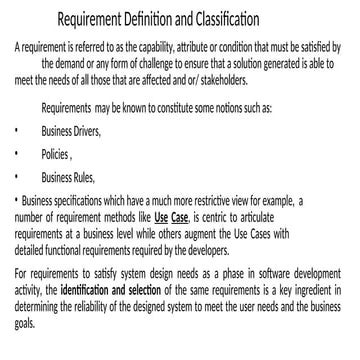 1. Requirements Defintion and classification.ppt
