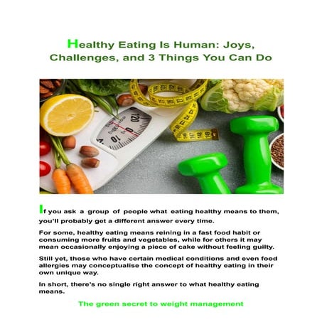 Cultural Foods & Healthy Eating habits . | PDF