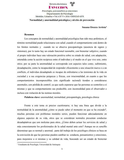 Conducta inadaptada y desadaptada | PDF