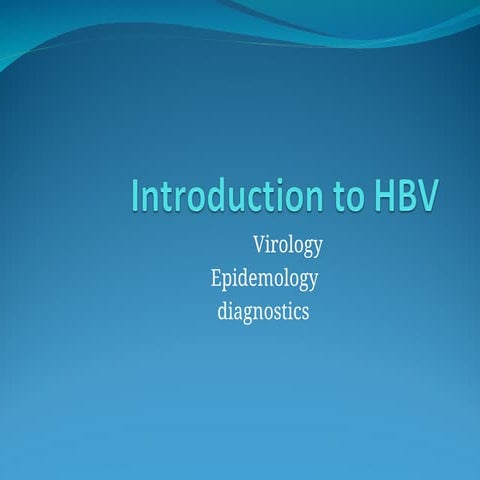 Introduction of hepatitis B virus (HBV).ppt