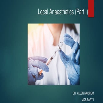 Local Anaesthesia Part One (Semimar).pptx