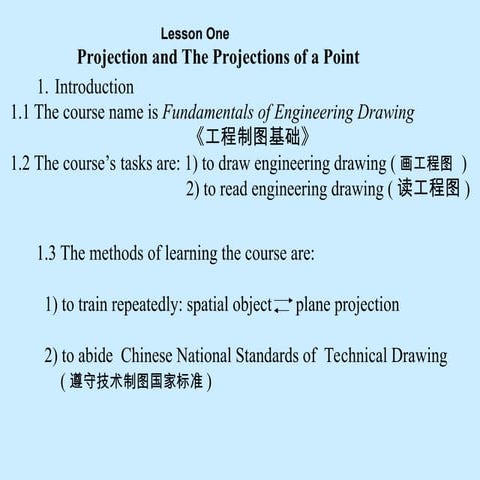 1.First angle projection views of a point.ppt