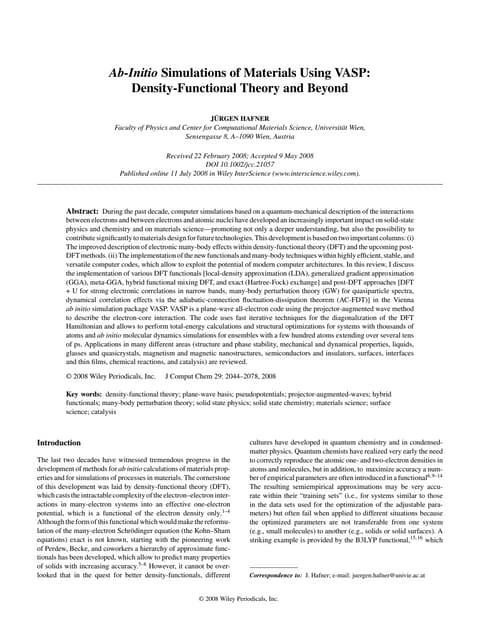 Density Functional Theory (DFT) Overview.pptx