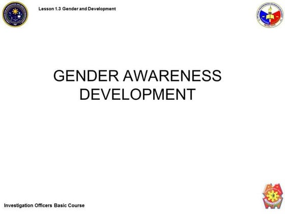 Gender and Development | PPT