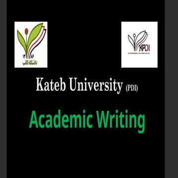 1. Academic Writing for intermediate Level.pptx