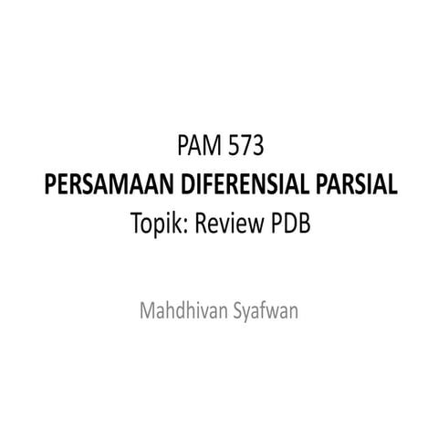 1. PDB review dan contoh permasalahannya.pdf