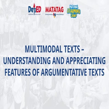 Multimodal text - understanding and appreciating features of ...
