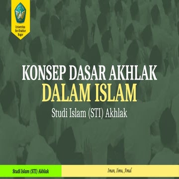 1. Konsep Dasar Akhlak Dalam Islam .pptx