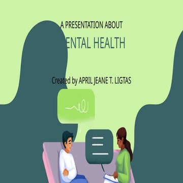 Mental Health presentation for Grade 7 class | PPTX
