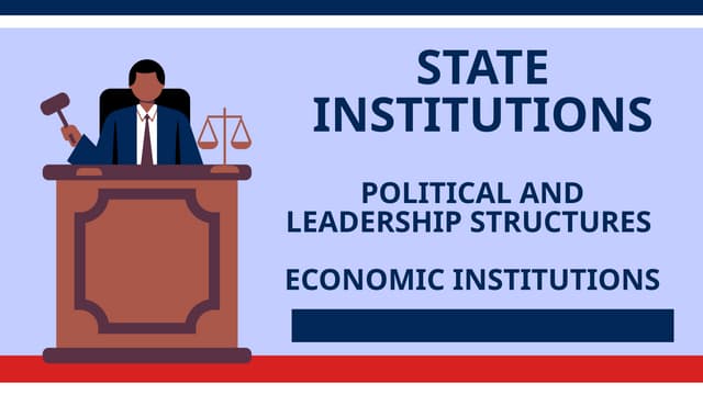 UCSP_Lesson1_2nd_State institutions and non state institutions | PPTX