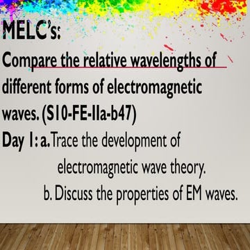Electromagnetic Spectrum (#EM SPECTRUM) | PPTX