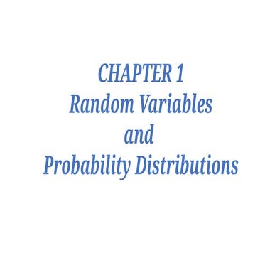 1.1 RANDOM VARIABLES STATISTICS AND PROBABLITY G11 | PPT