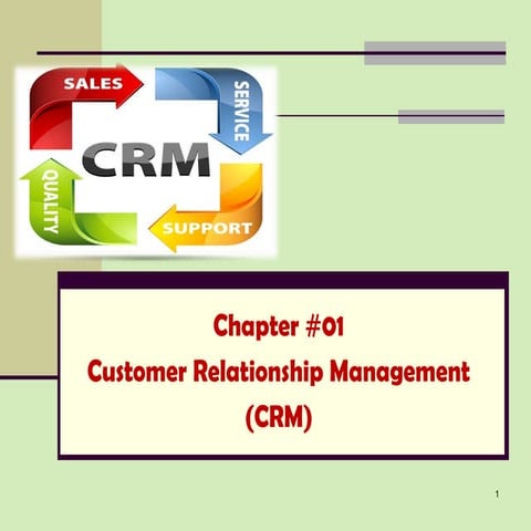 Customer Relationship Management Chapter 01, 02.ppt