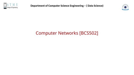 Ns 2 Network Simulator An Introduction | PPT | Computer Networking | Computing