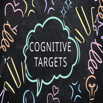 chapter 1: Cognitive targets - Assessment in Learning 2 | PPTX