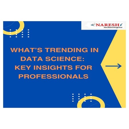 What’s Trending in Data Science: Key Insights for Professionals | PDF