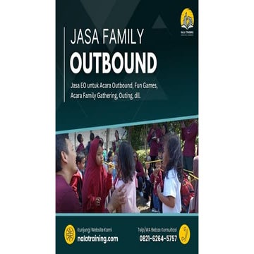 Telp/WA 0821-6264-5757, Paket Outbound Kantor Team Building | PPT