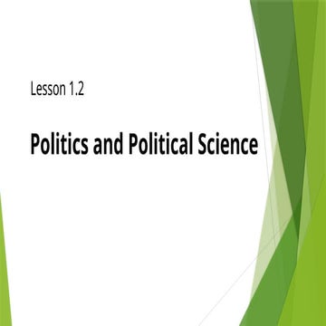 1.2-POLITICS-POLITICAL-SCIENCE power point presentation | PPTX