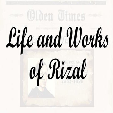 1.-Life-and-Works-of-Rizal.Lesson 1 and lesson 2 | PPTX