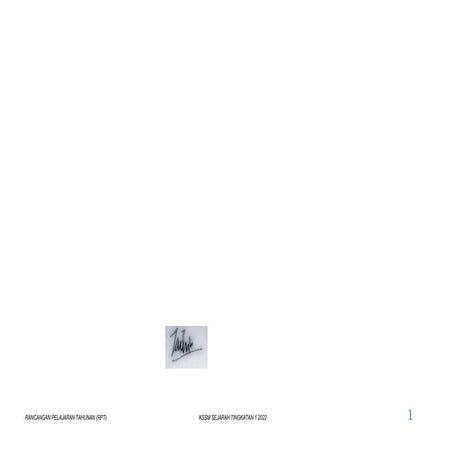 RANCANGAN PENGAJARAN HARIAN SEJARAH TINGKATAN 1 | PPT