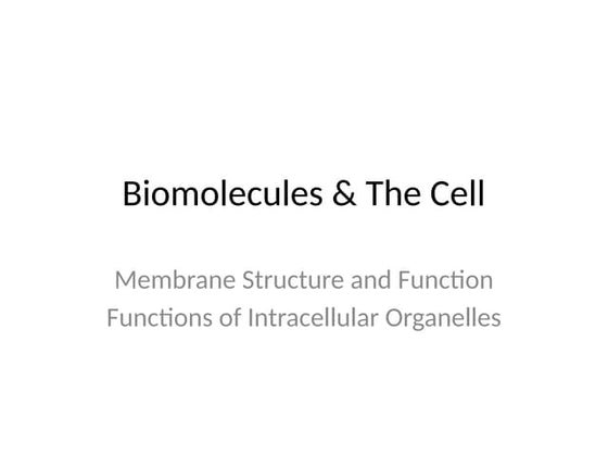 Membrane carbohydrate and their significance in cellular recognition ...