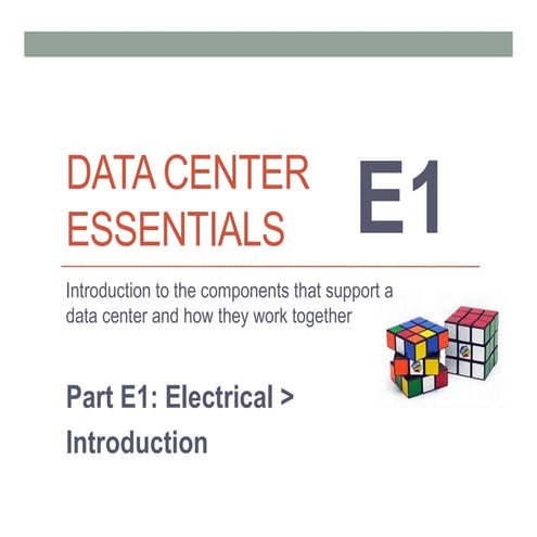 1.2 E1 Slides Data Essentials introduction | PDF