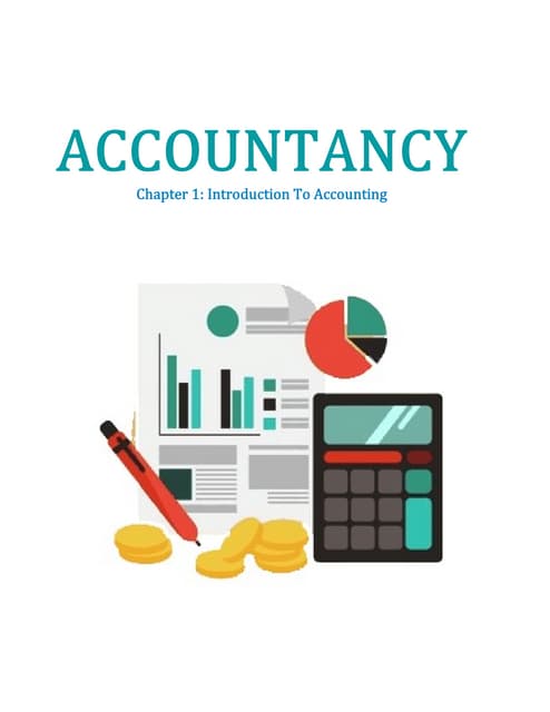Introduction to Accounting- class 11 | PPTX