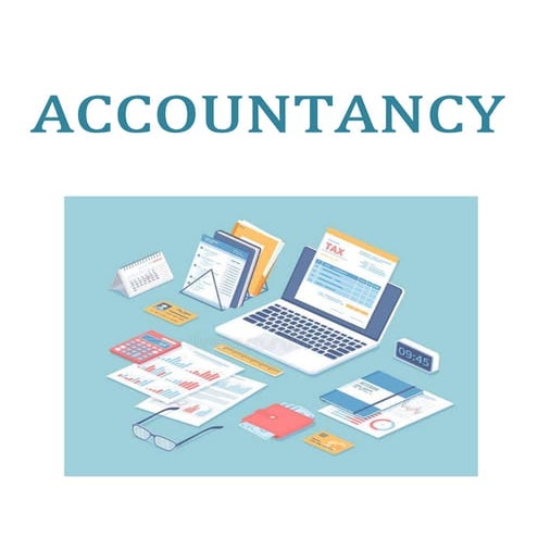 CBSE - Grade 12 - Commerce - Accountancy - Ch 1 - Accounting for Not ...