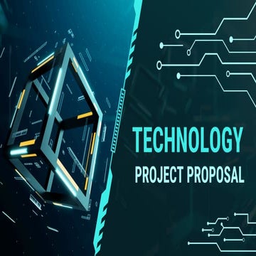Technology Project Proposal, About Our Company | PPT