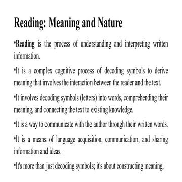 1.1 Reading and reflection on text 👨🏻‍🏫/ | PPTX