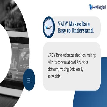 VADY Makes Data Understandable with Conversational Analytics | PDF