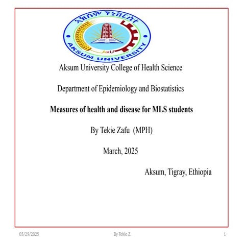 1. Introduction to Epi (1).pptx medical | PPTX