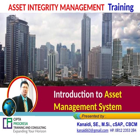 Introduction to Asset Management System (AMS)_Training *ASSET INTEGRITY ...