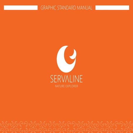 GRAPHIC STANDARD MANUAL GSM SERVALINE 25 | PDF