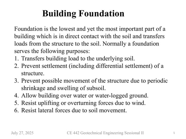 Types of deep foundation | PDF