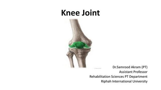 Knee Portal Placement & Diagnostic arthroscopy | PPTX