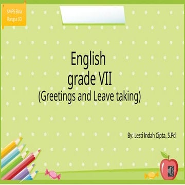 1. English greets and leave taking .pptx