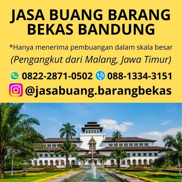 Jasa Buang Barang Bekas Bukan Furniture Bekas Gedebage Bandung | PPTX
