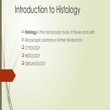 Histological techniques about staining of tissues | PPTX