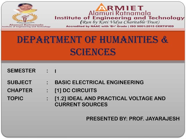 dependent and independent sources | PPTX