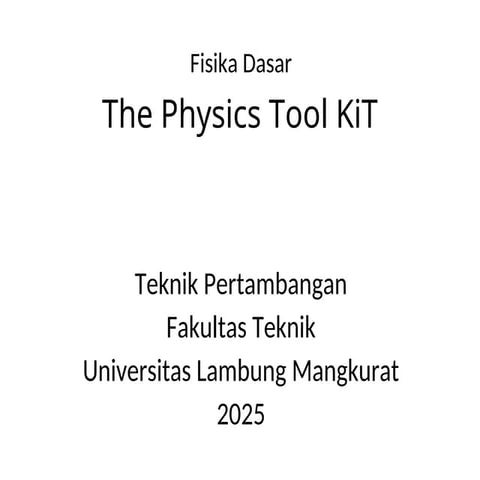 1. The Physics Tool KiT very usefull.ppt