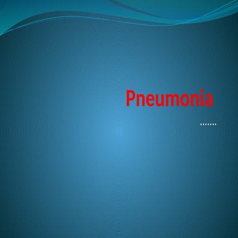 Community acquired pneumonia cpg 2016 | PPT