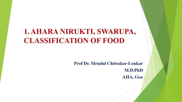 Basic concepts of Nutrition | PPTX