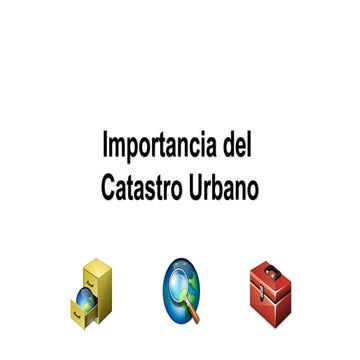 Aplicaciones del Catastro Urbano arcgis.pptx