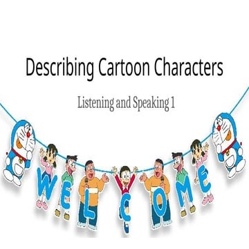 Describing Famous Cartoon Characters.pptx
