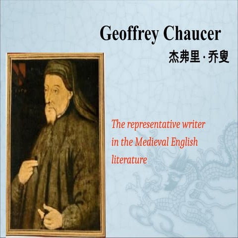 1. Geoffrey Chaucer and Canterbury Tales.ppt